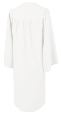 Matte White Choir Robe – ChoirBuy