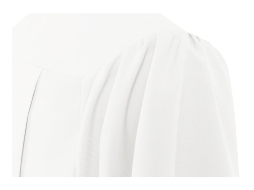 Matte White Choir Robe – ChoirBuy